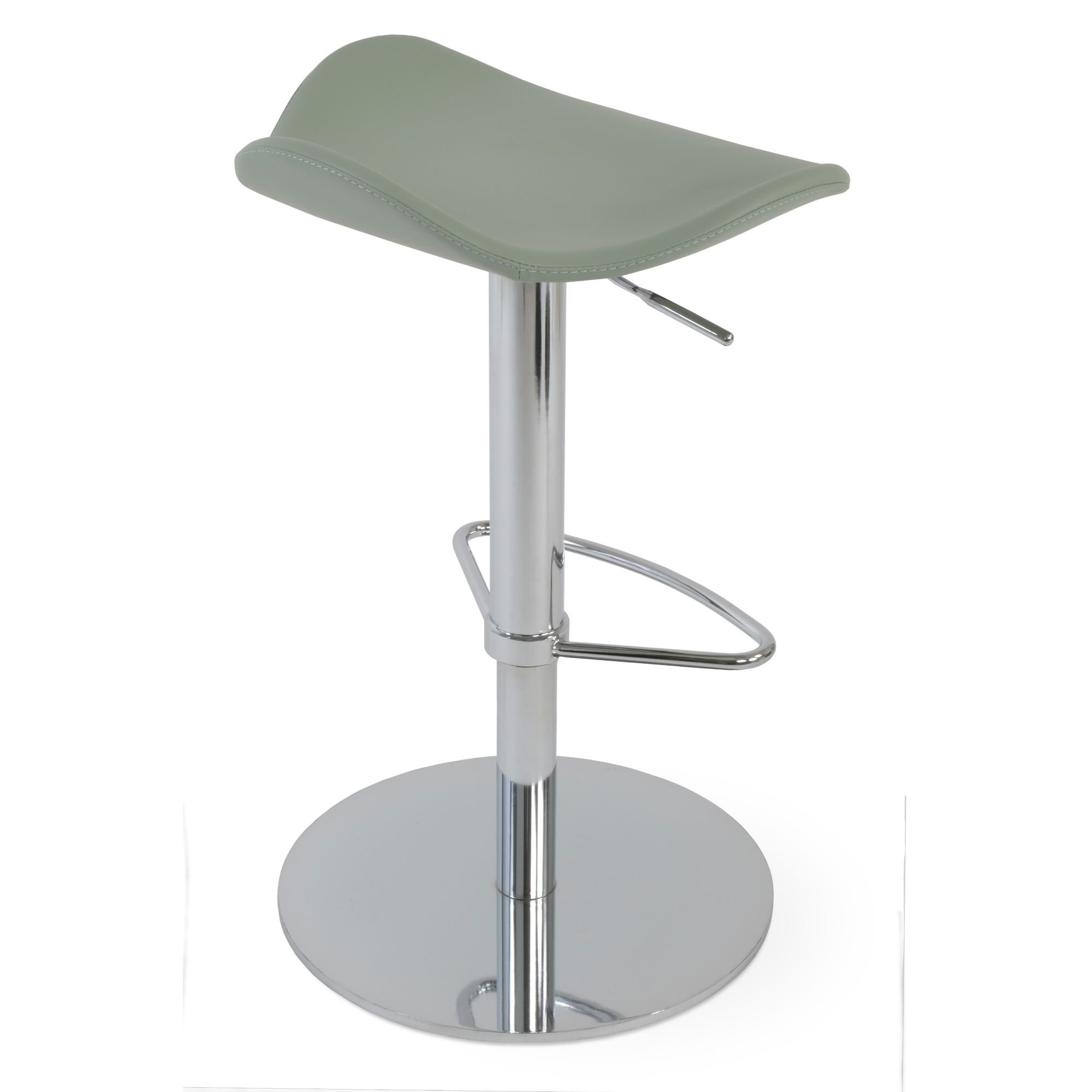 Falcon Piston Round&Square Base Half&T Foot Rest | Harmony Modern USA
