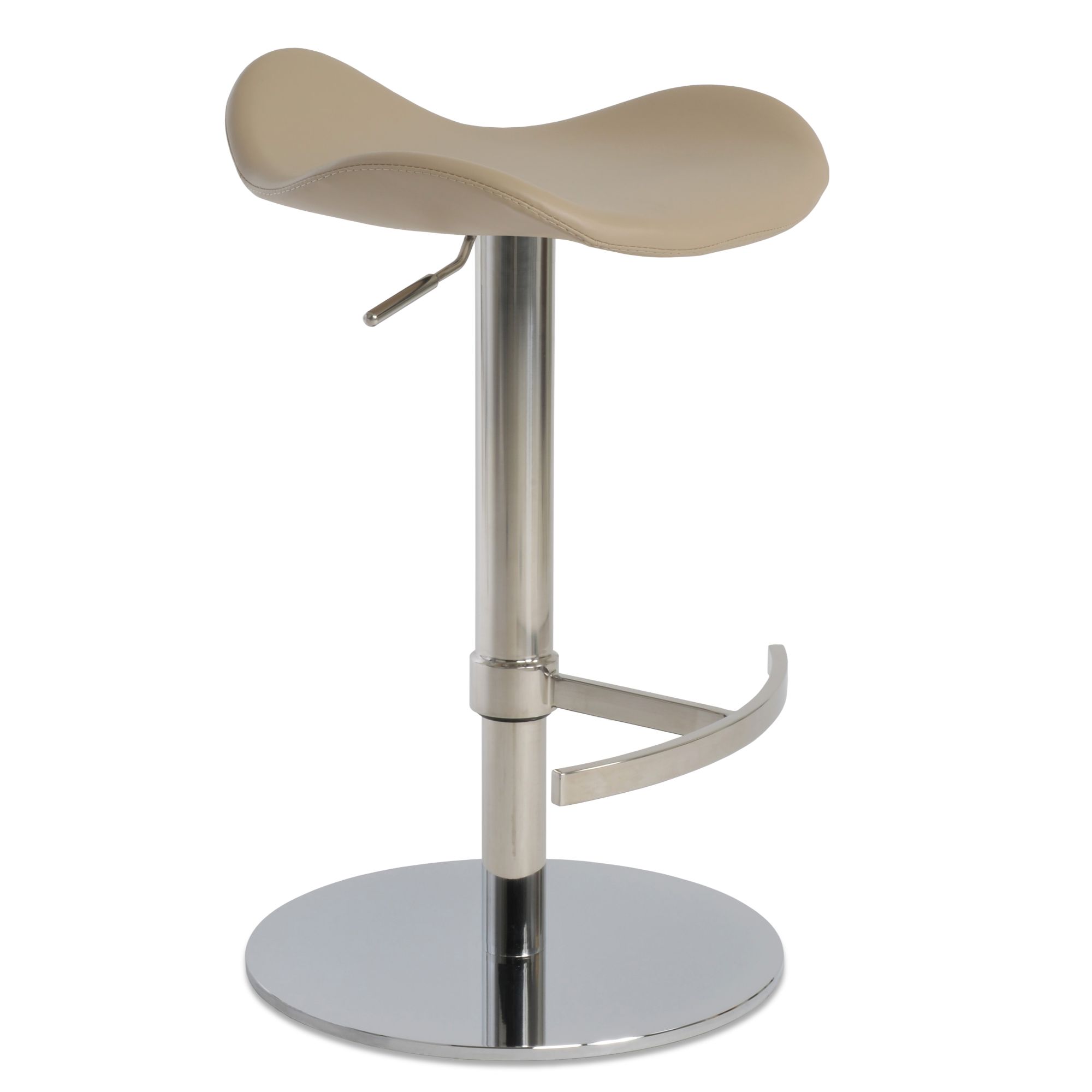 Falcon Piston Round&Square Base Half&T Foot Rest | Harmony Modern USA