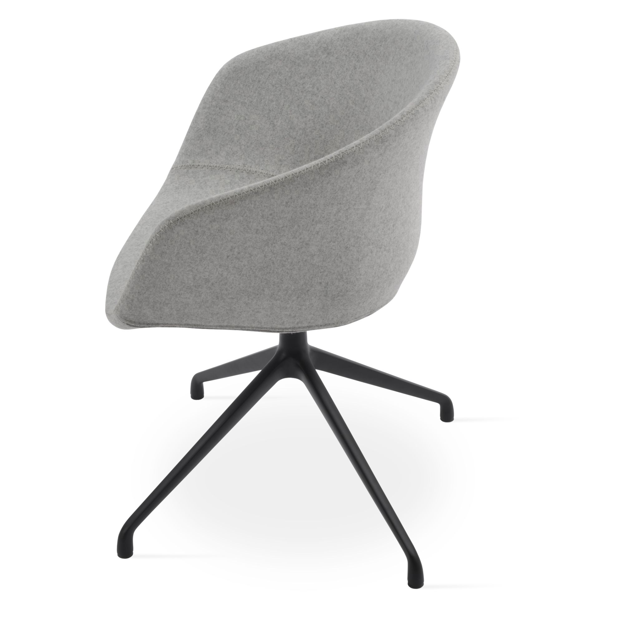 Tribeca Arm Spider Plus Swivel Chair | Harmony Modern USA
