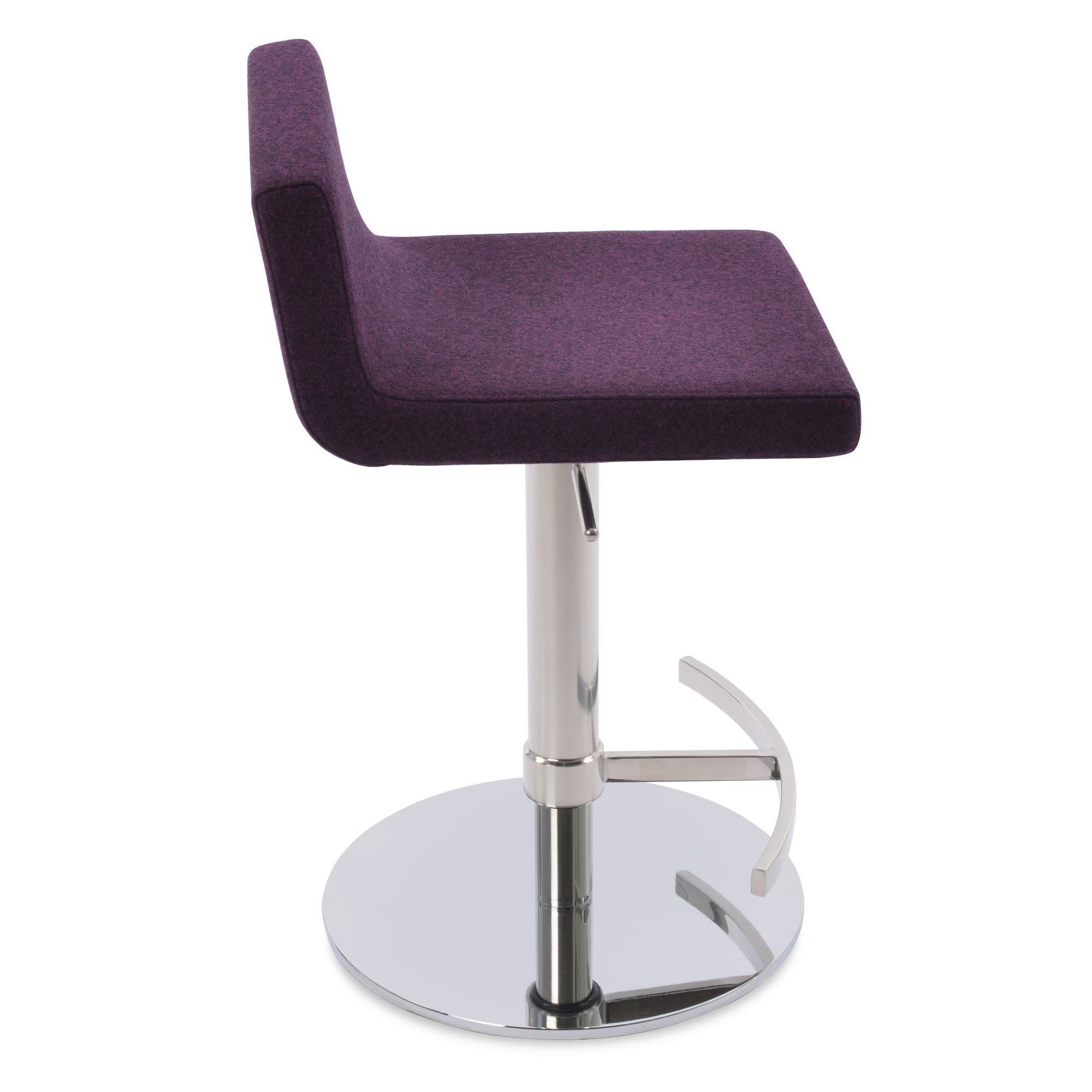 Dallas Piston Stool T-Foot Round Base | Harmony Modern USA