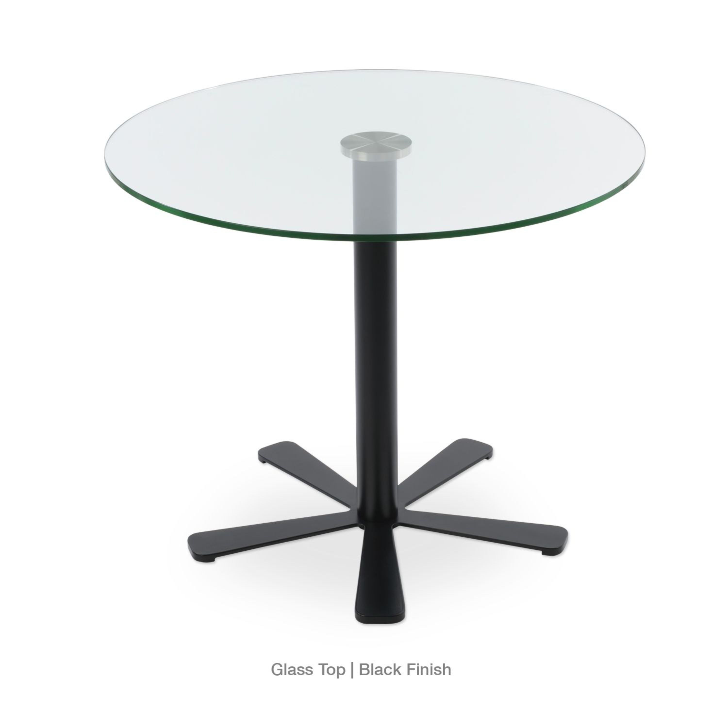 Daisy 5 Star Glass Dining Table | Harmony Modern USA