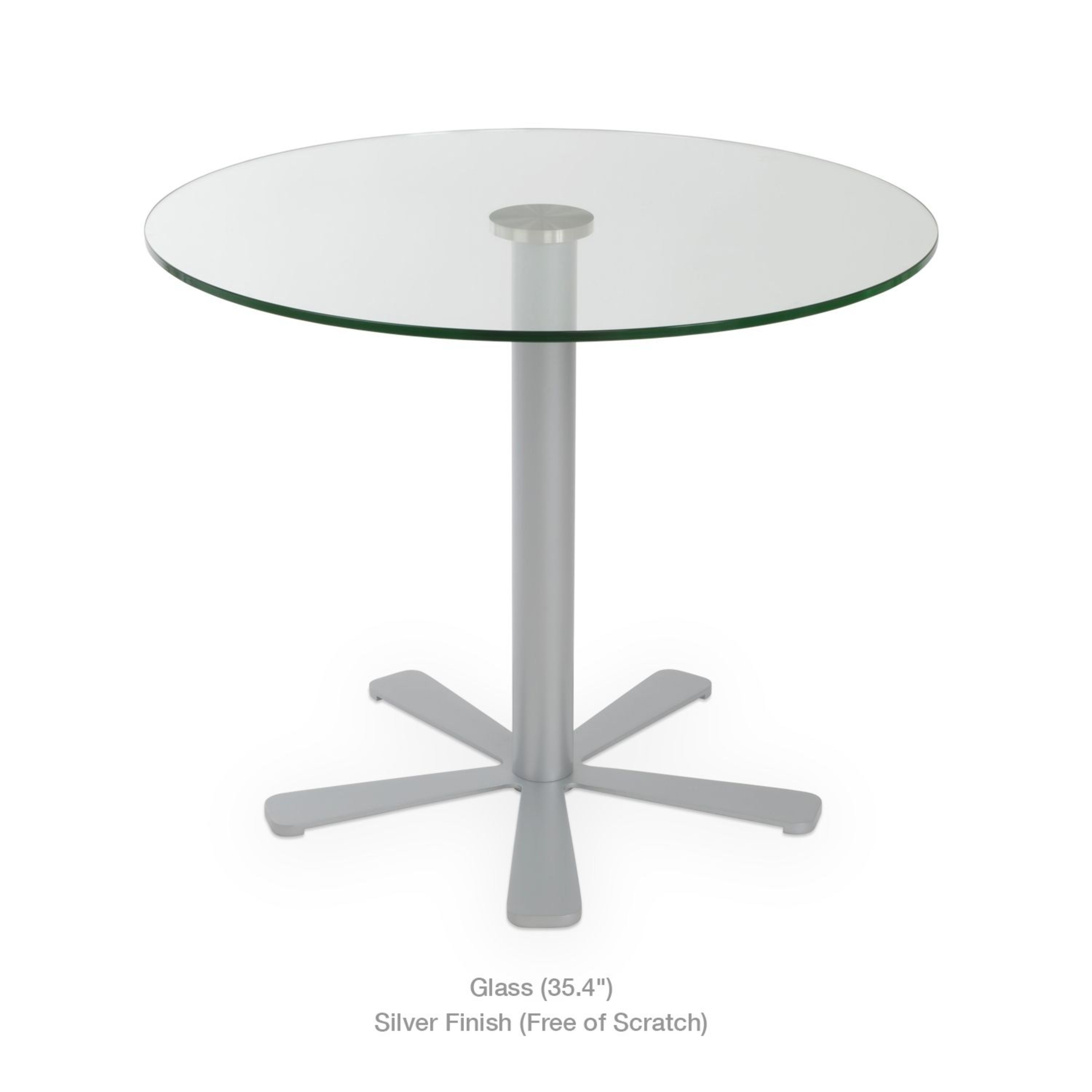 Daisy 5 Star Glass Dining Table | Harmony Modern USA
