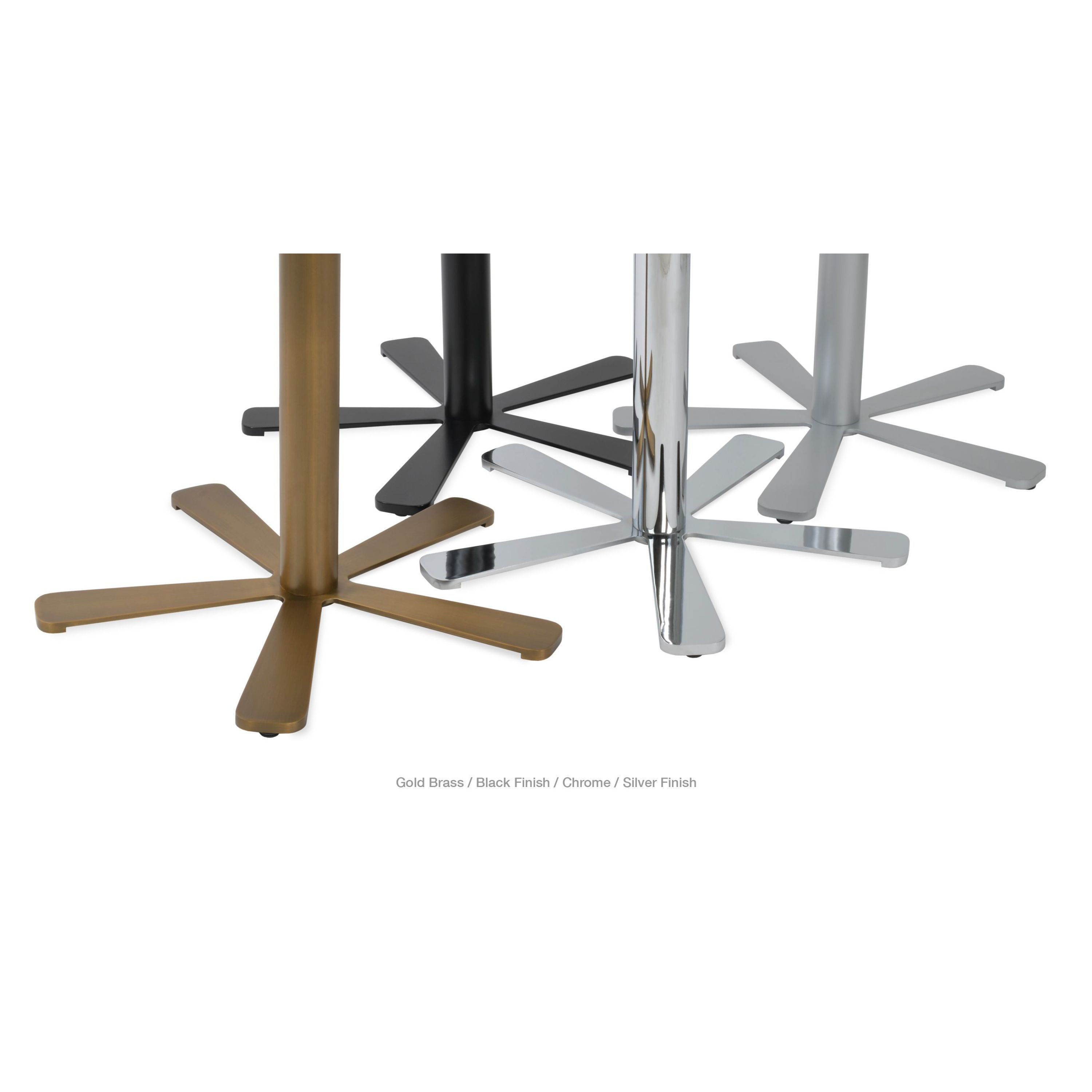 Daisy 5 Star Glass Dining Table | Harmony Modern USA