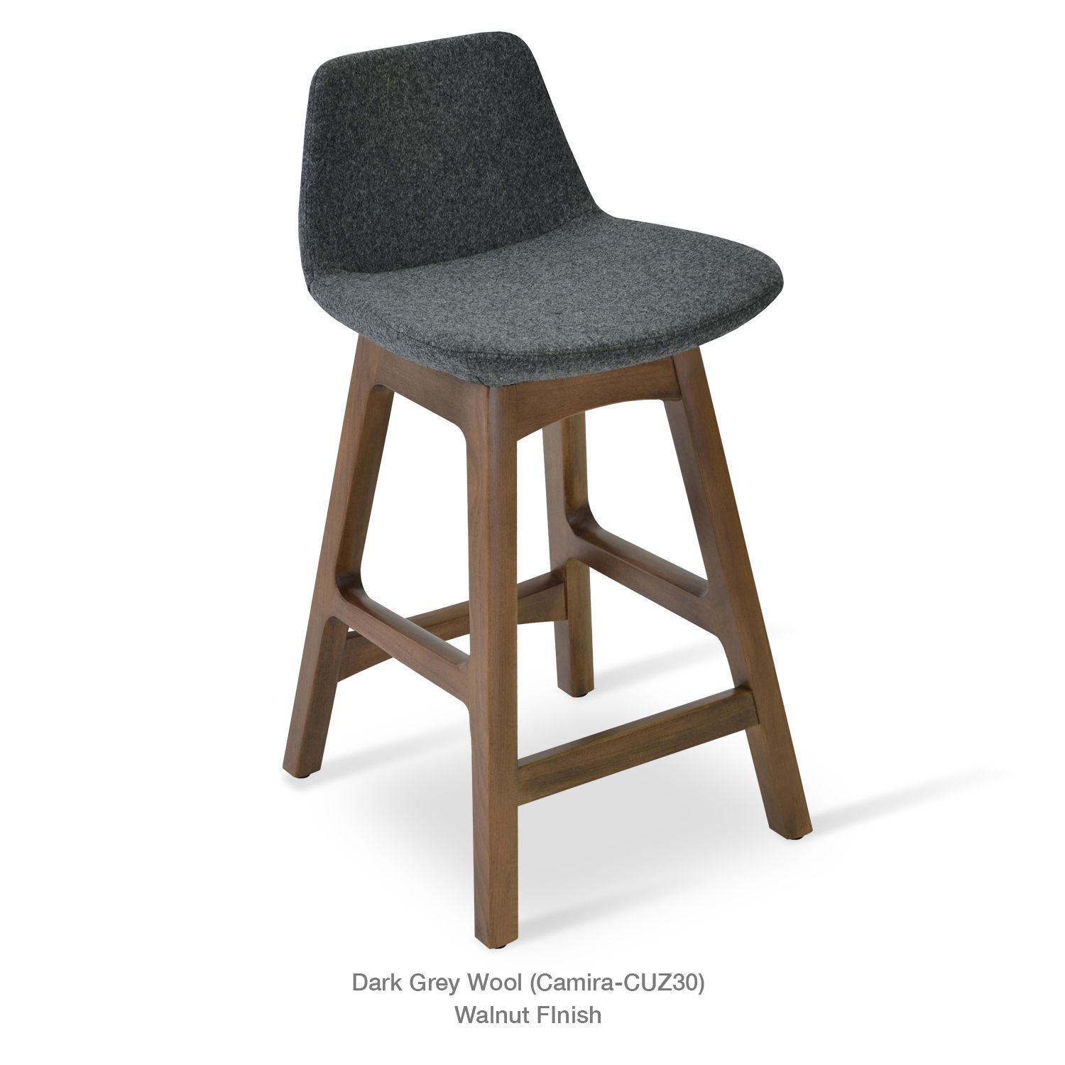 Pera Wood Bar/Counter Stool | Harmony Modern USA