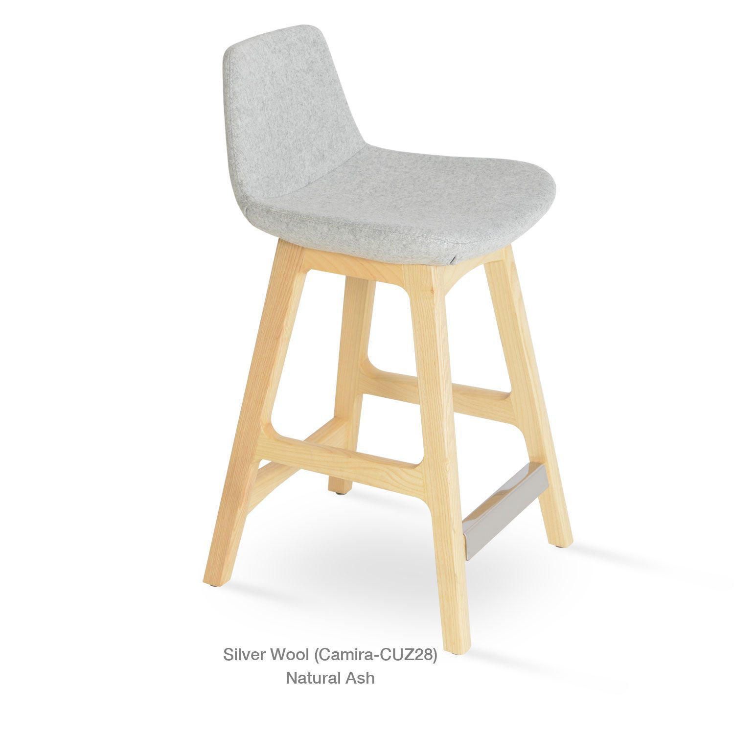 Pera Wood Bar/Counter Stool | Harmony Modern USA