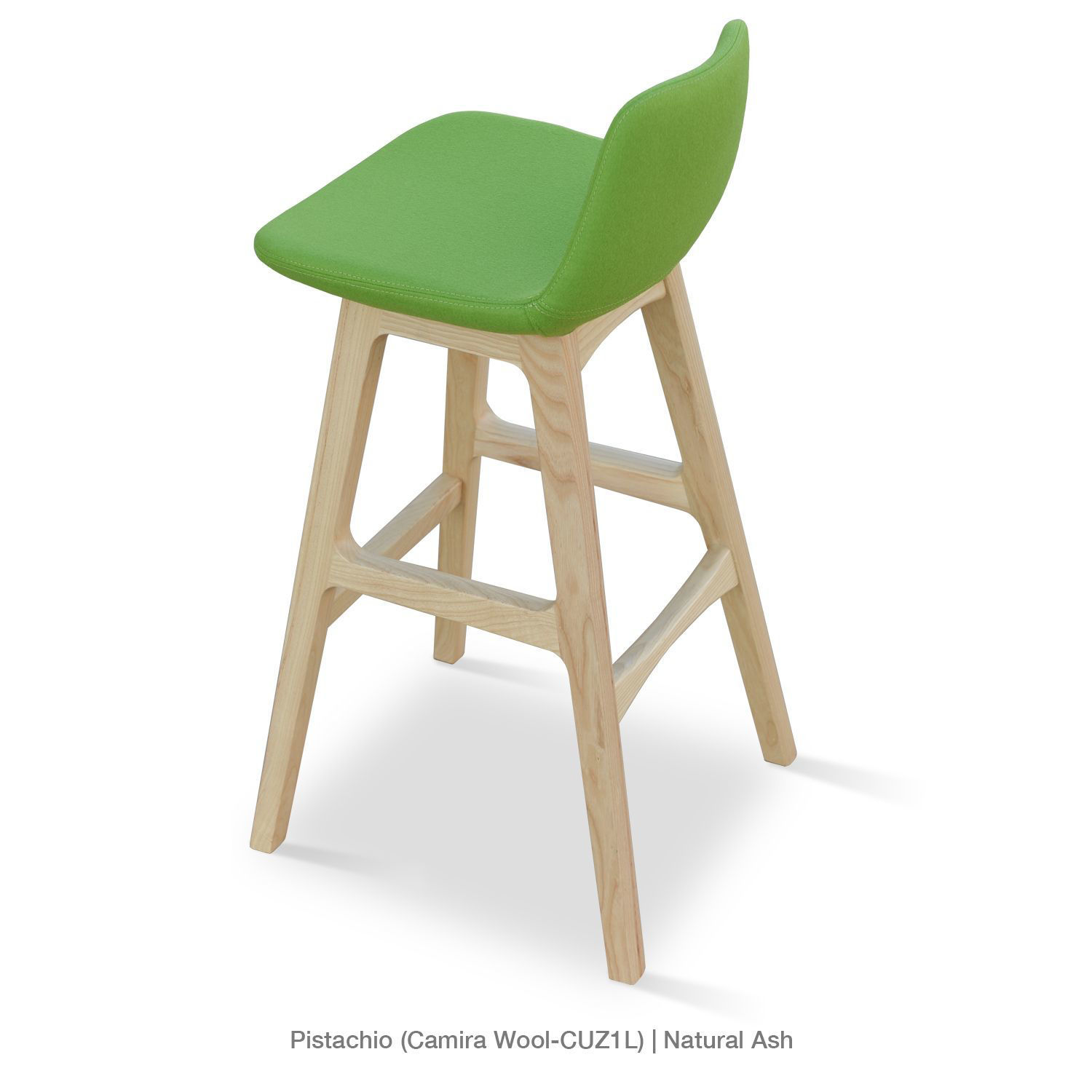 Pera Wood Bar/Counter Stool | Harmony Modern USA