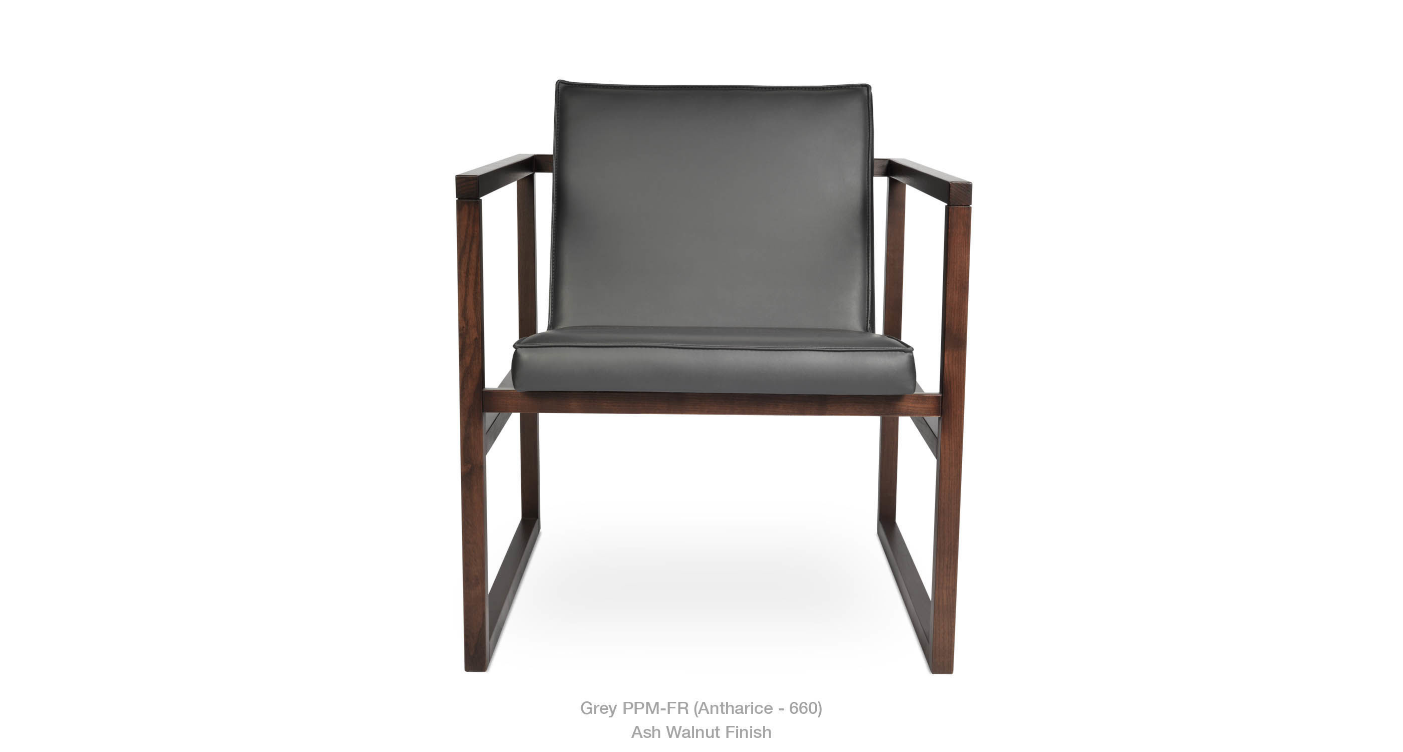 Cube Wood Lounge Armchair | Harmony Modern USA