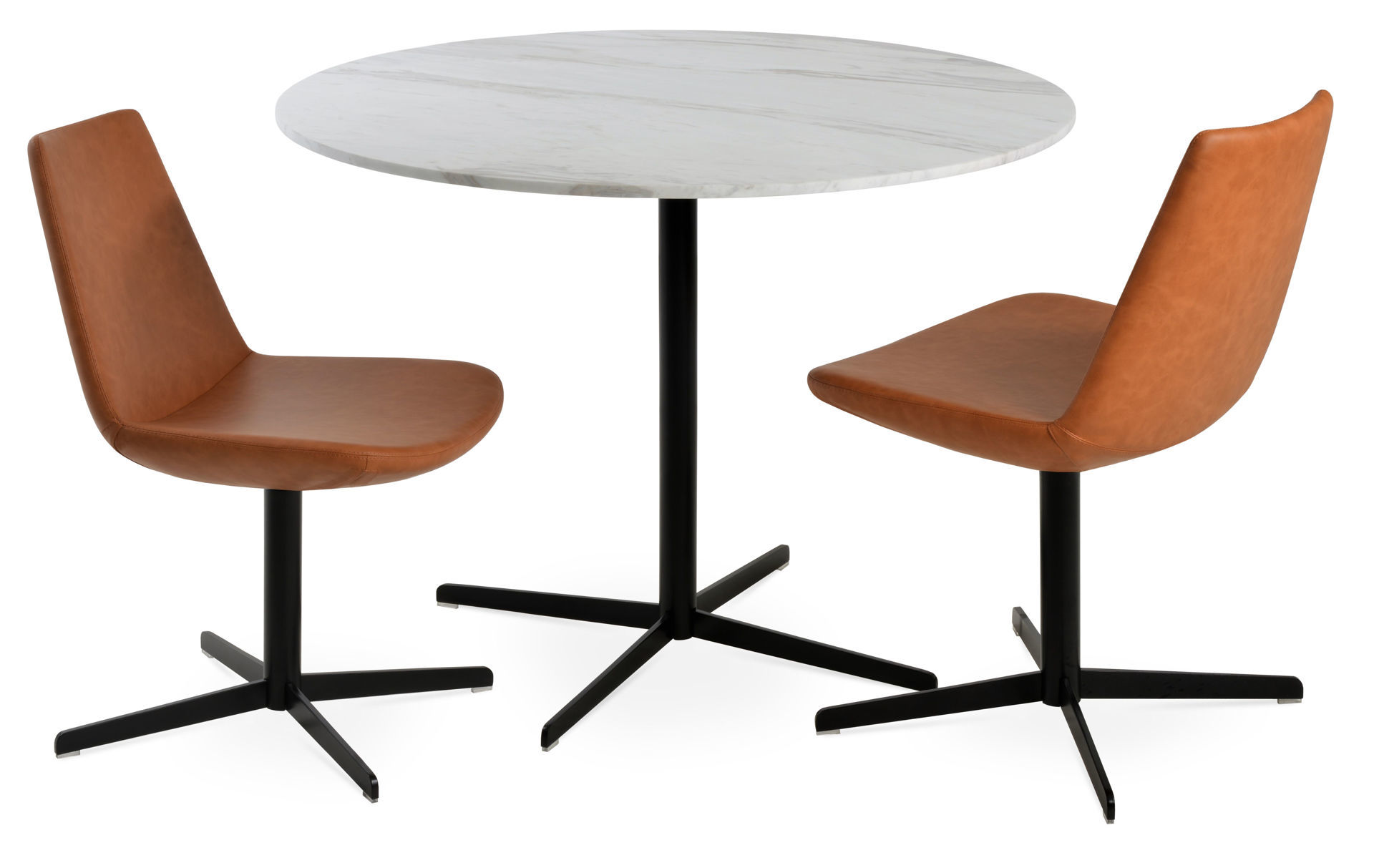 Diana Marble Dining Table 32'' | Harmony Modern USA