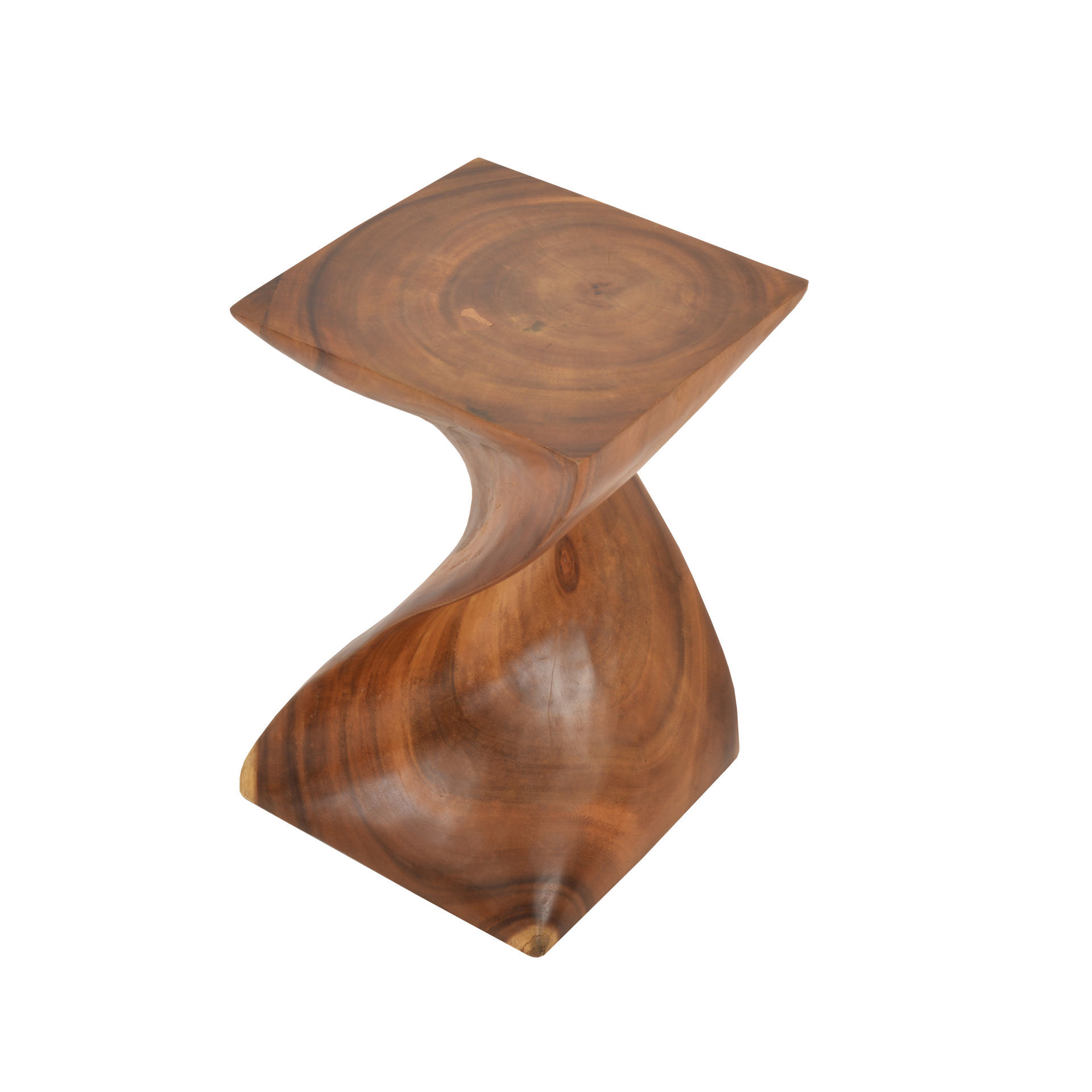 Twist Teak Side Table | Harmony Modern USA