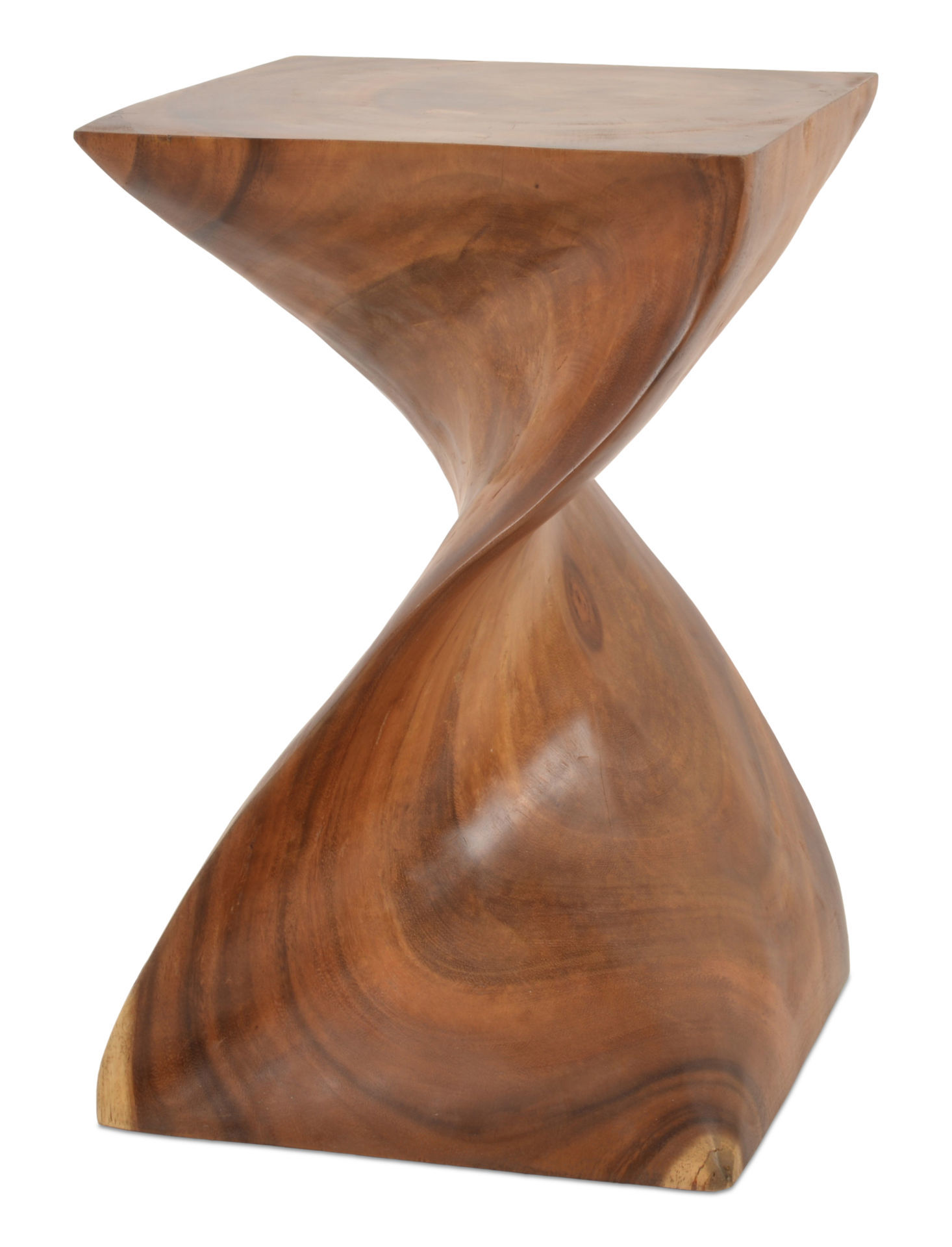 Twist Teak Side Table | Harmony Modern USA